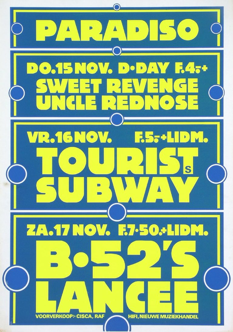 Paradiso Posters – door Martin Kaye